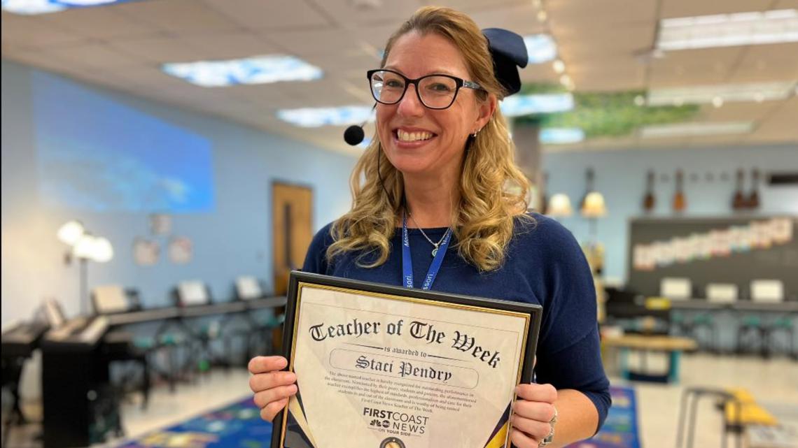 Teacher of the Week: Staci Pendry | firstcoastnews.com
