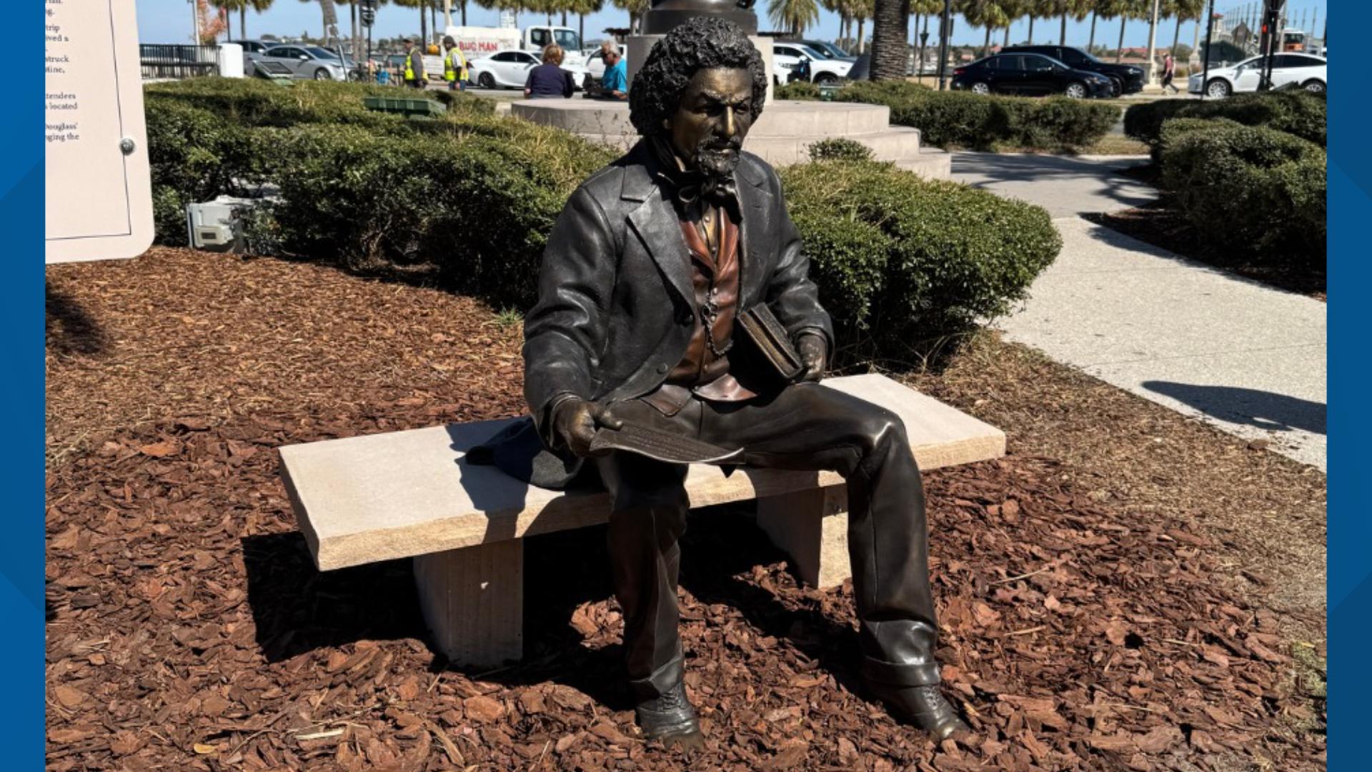 Frederick Douglass statue unveiled in St. Augustine | firstcoastnews.com
