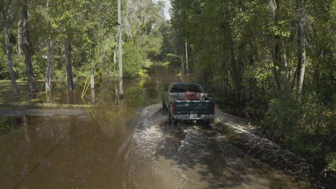 'Highest we've seen it': People living along Black Creek deal with high ...