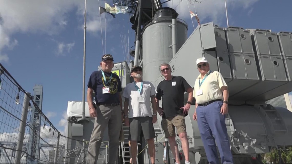 Navy veterans tour USS Orleck as part of reunion | firstcoastnews.com
