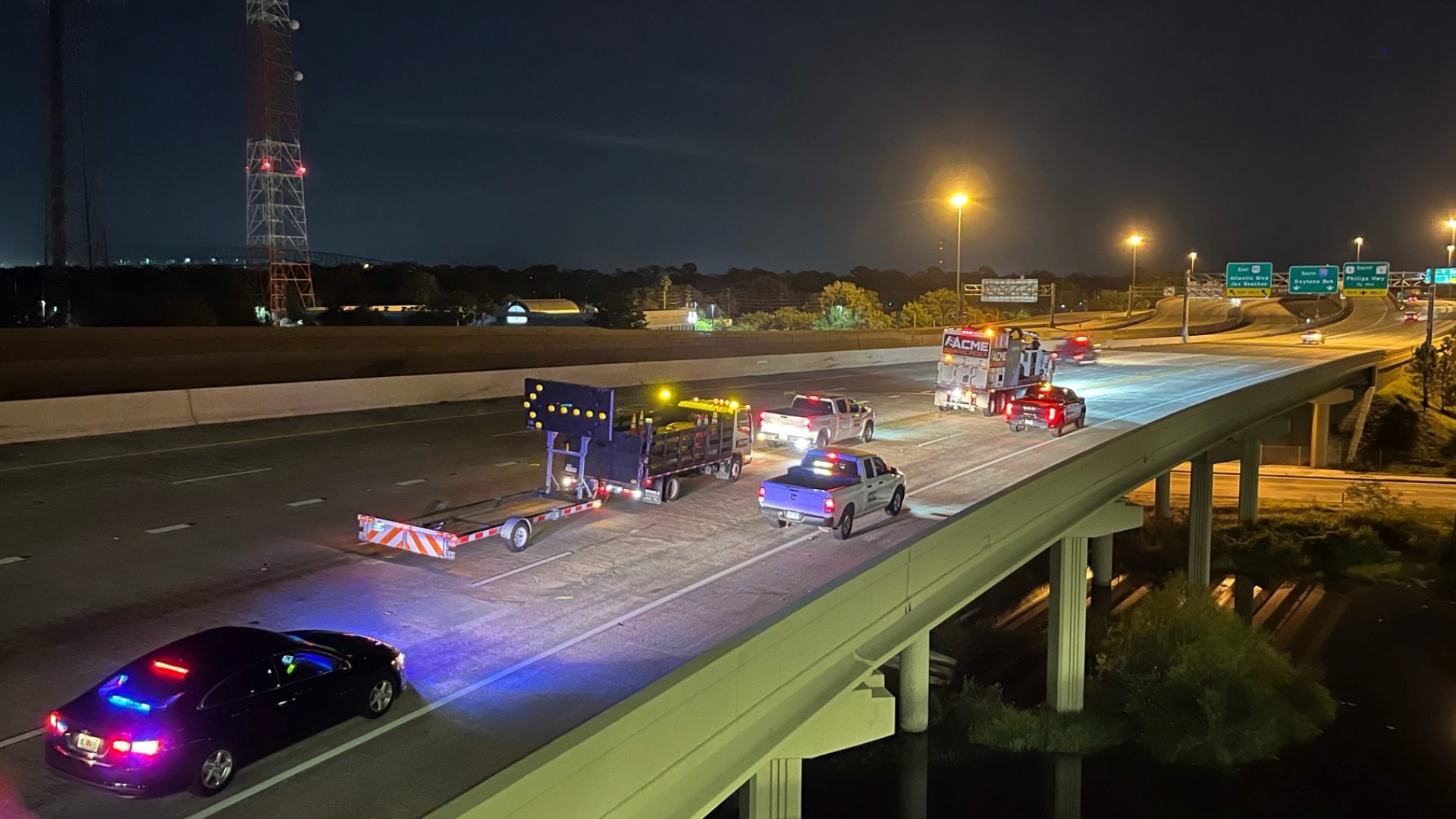 How is FDOT cleaning up the yellow paint on I-95 in Jacksonville ...