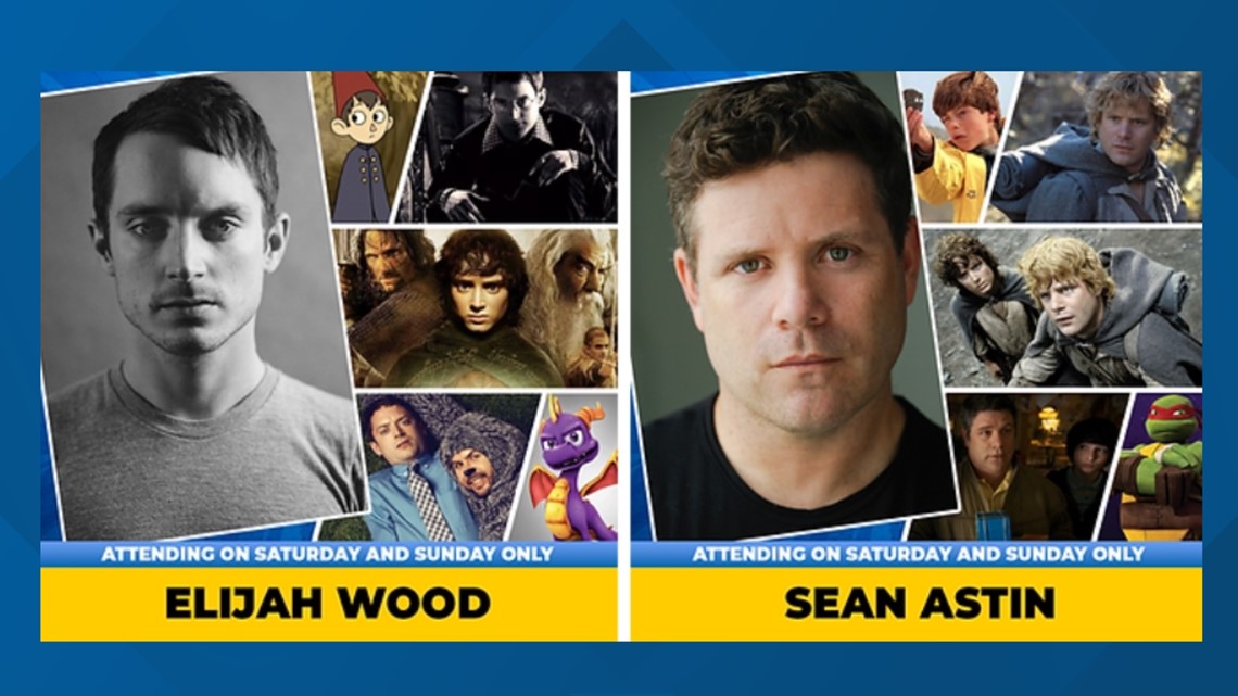 Elijah Wood and Sean Astin attending Collective Con | firstcoastnews.com