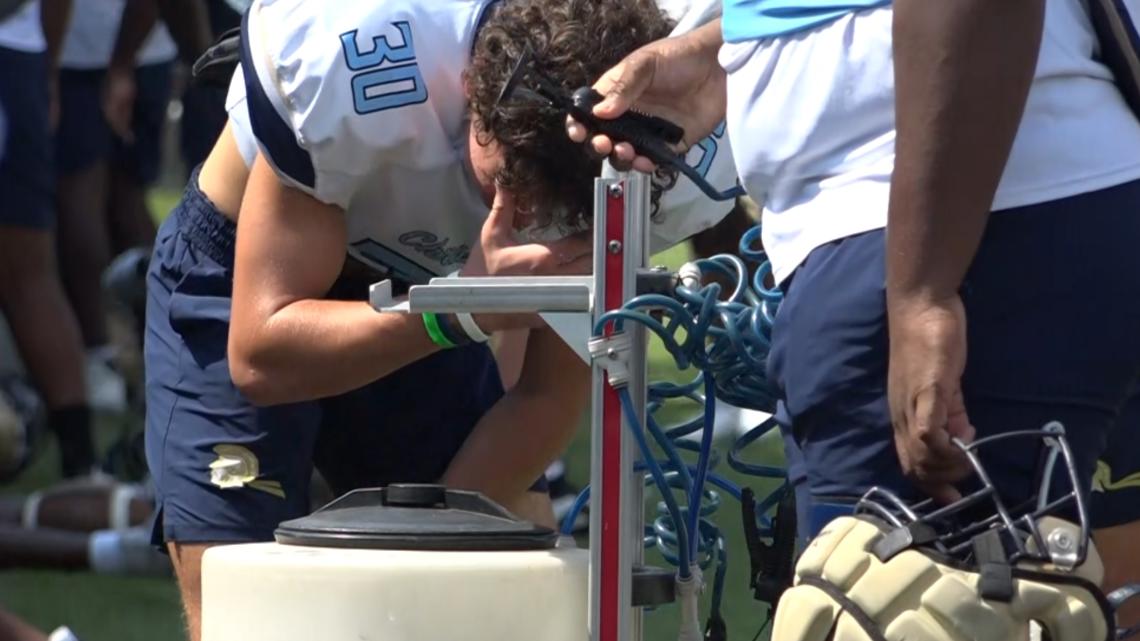 'Protecting these guys': High school football players take the field as ...
