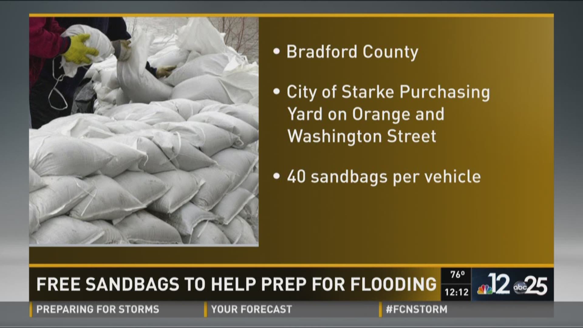 Free sandbag distribution listings - check for your county ...