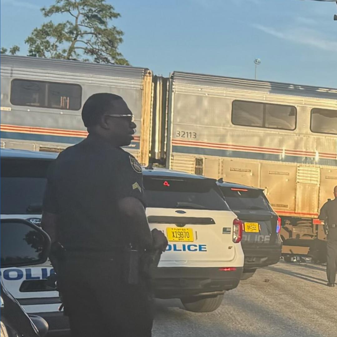 JFRD: No injuries after crash between train and car near Roosevelt ...