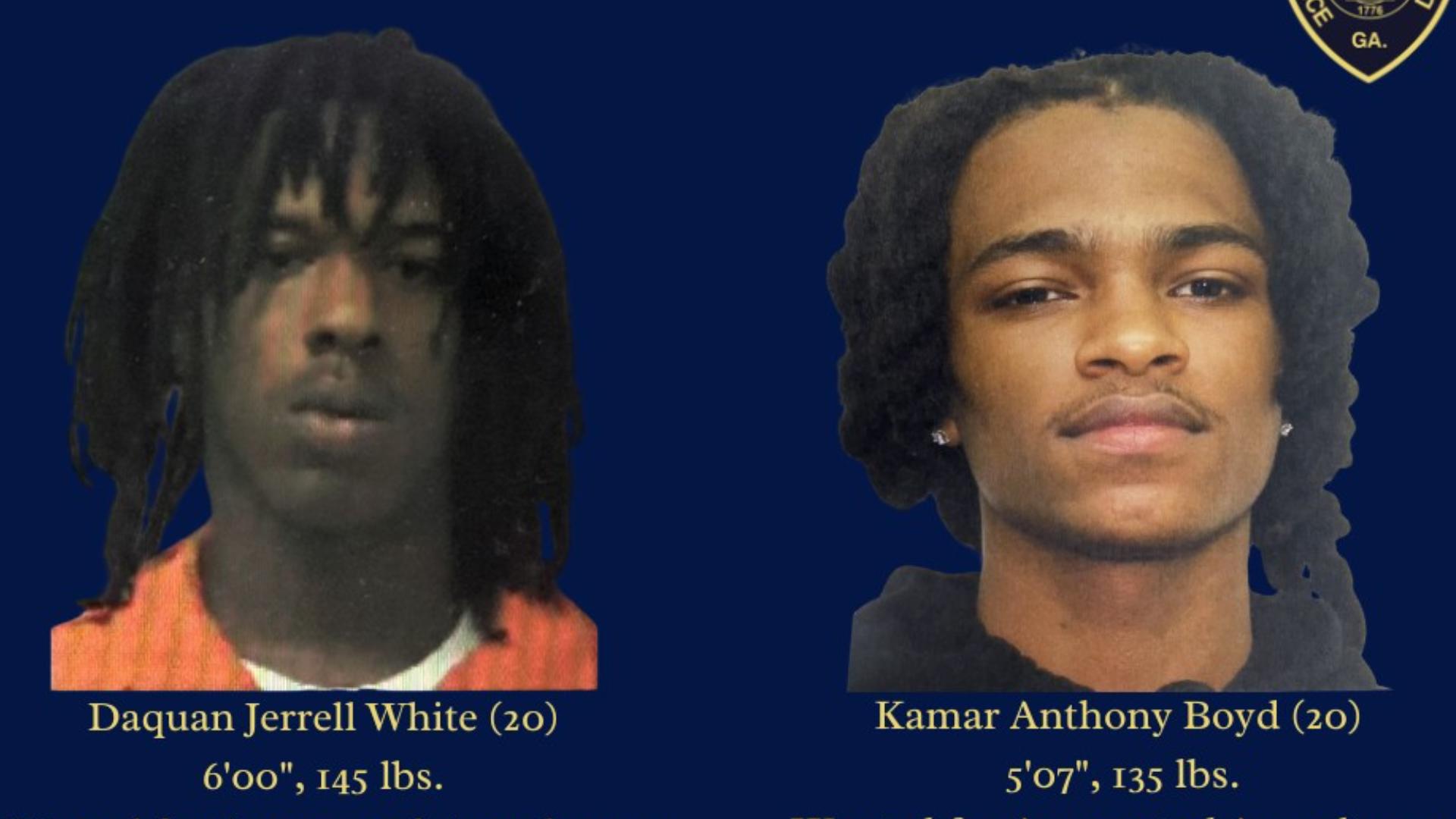 Suspects accused of shooting at officer's patrol car during pursuit in ...