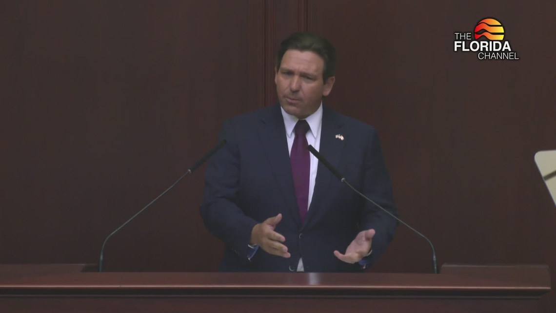 FULL: Florida Gov. Ron DeSantis delivers final State of the State ...