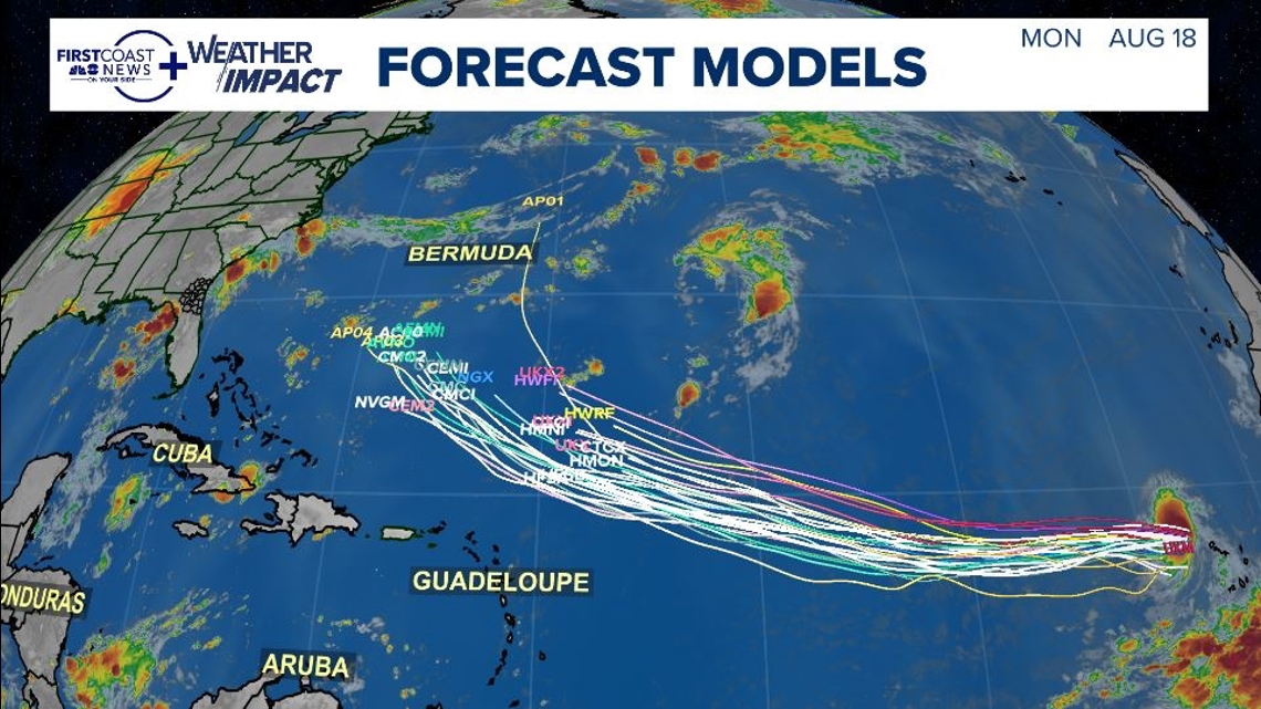 Invest 97L hurricane forecast in the Atlantic | firstcoastnews.com