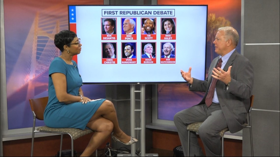 Political analyst recaps first Republican presidential debate ...