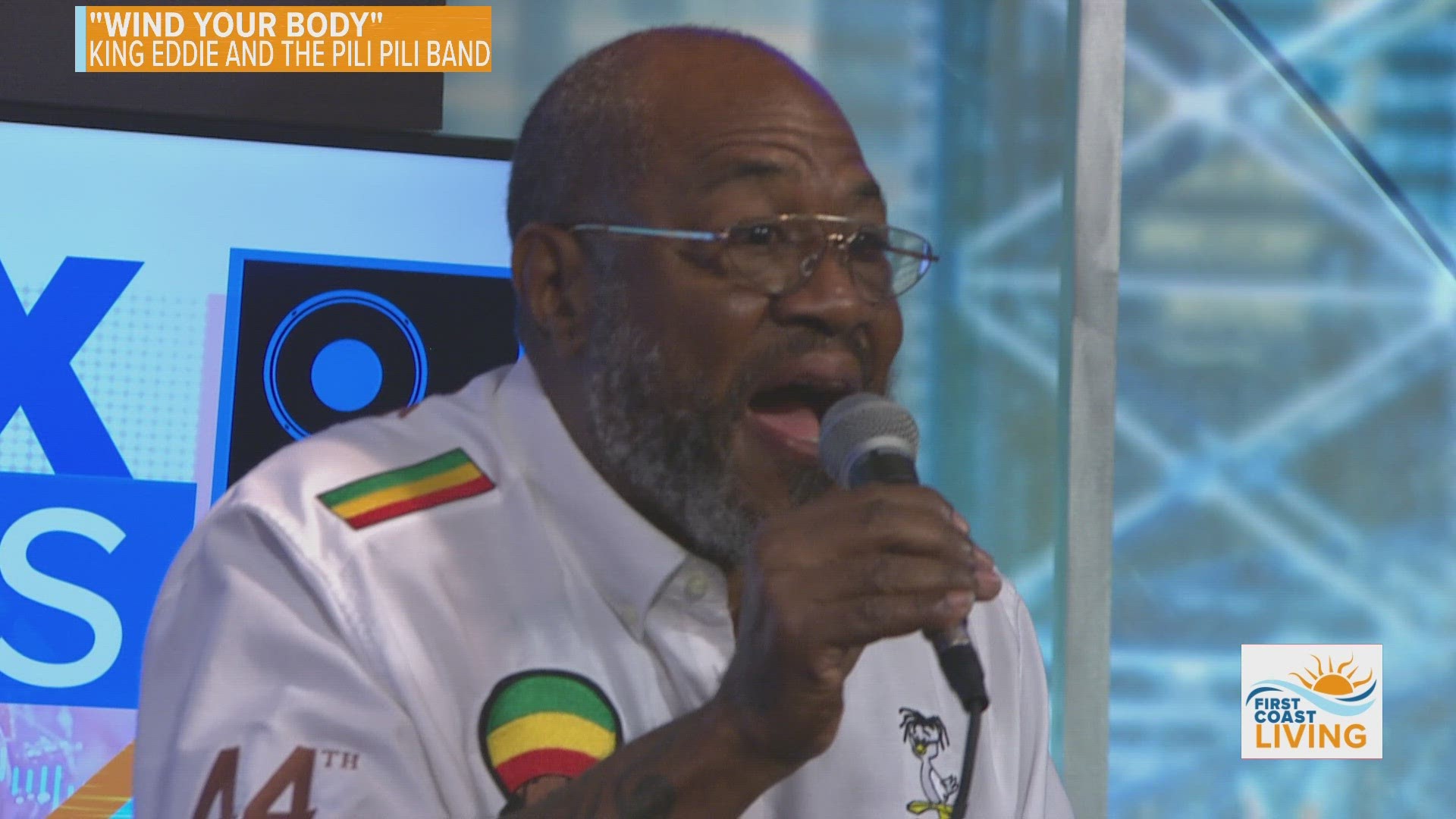 King Eddie & the Pili Pili Band perform 'Wind Your Body' on First Coast ...