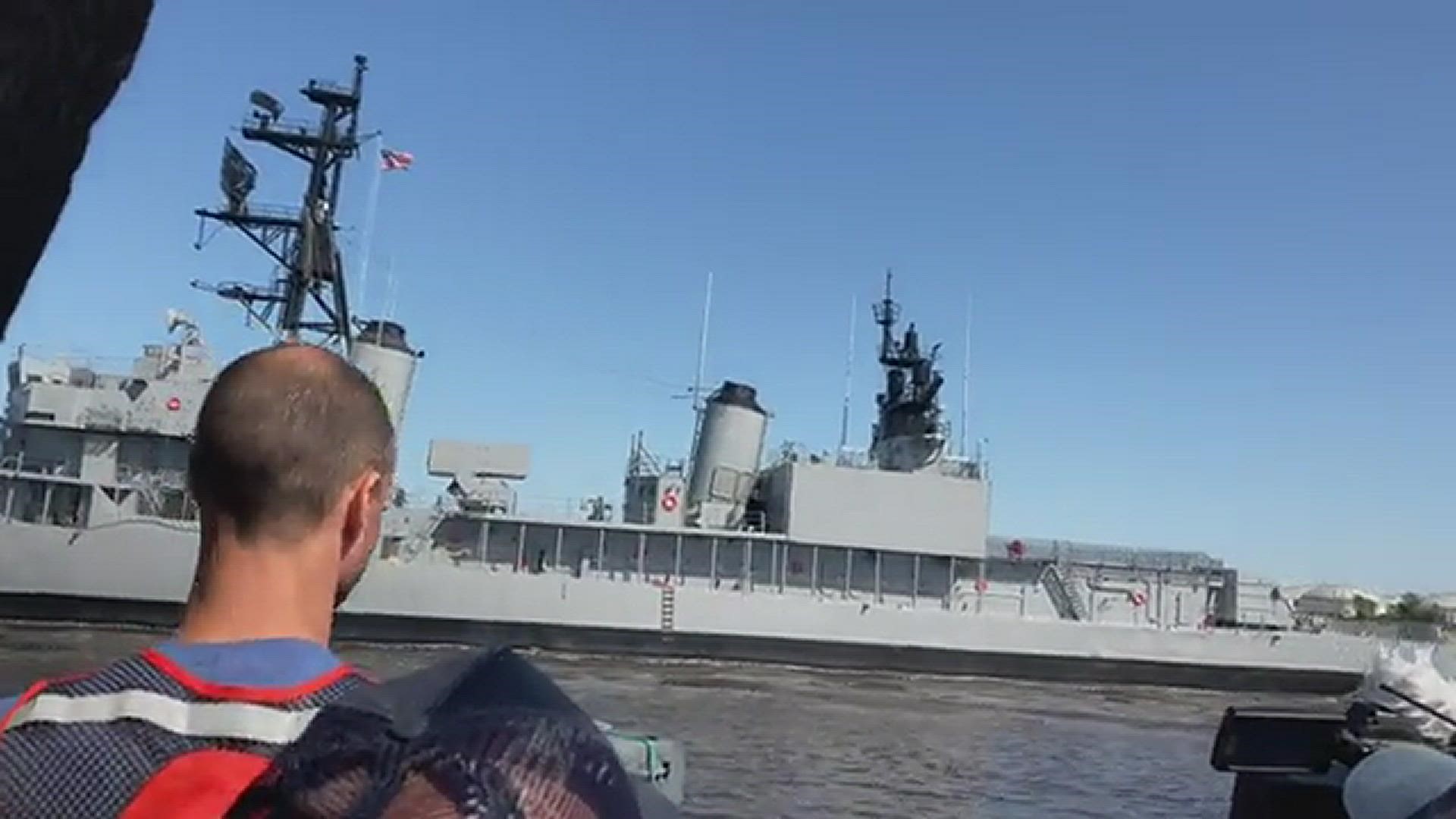 USS Orleck makes its way into Jacksonville | firstcoastnews.com