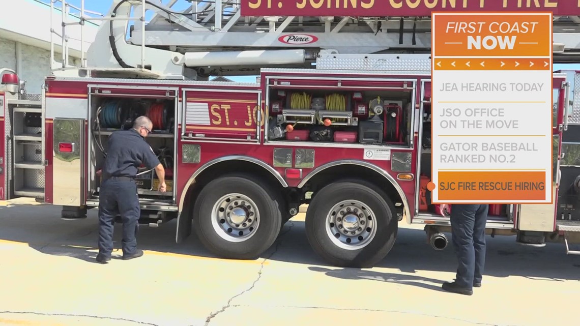 St. Johns County Fire Rescue hiring with signing bonuses available ...