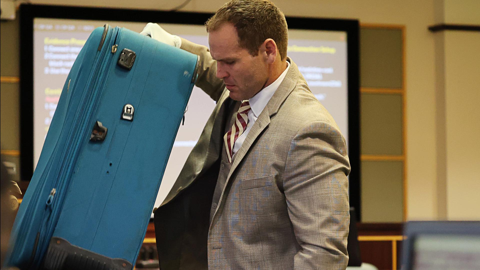 Florida woman found guilty after boyfriend dies in suitcase ...