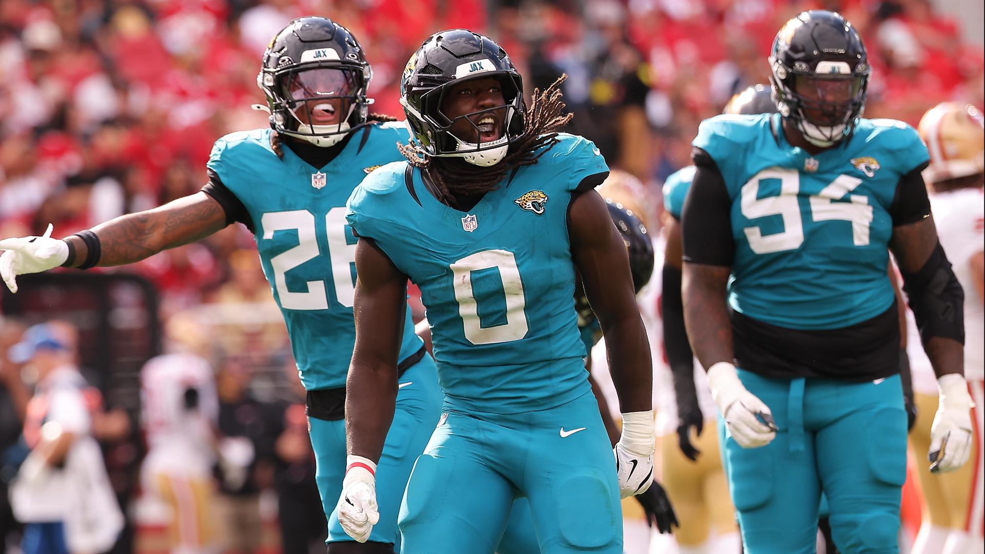 Jacksonville Jaguars LB Devin Lloyd named AFC Defensive Player of the ...