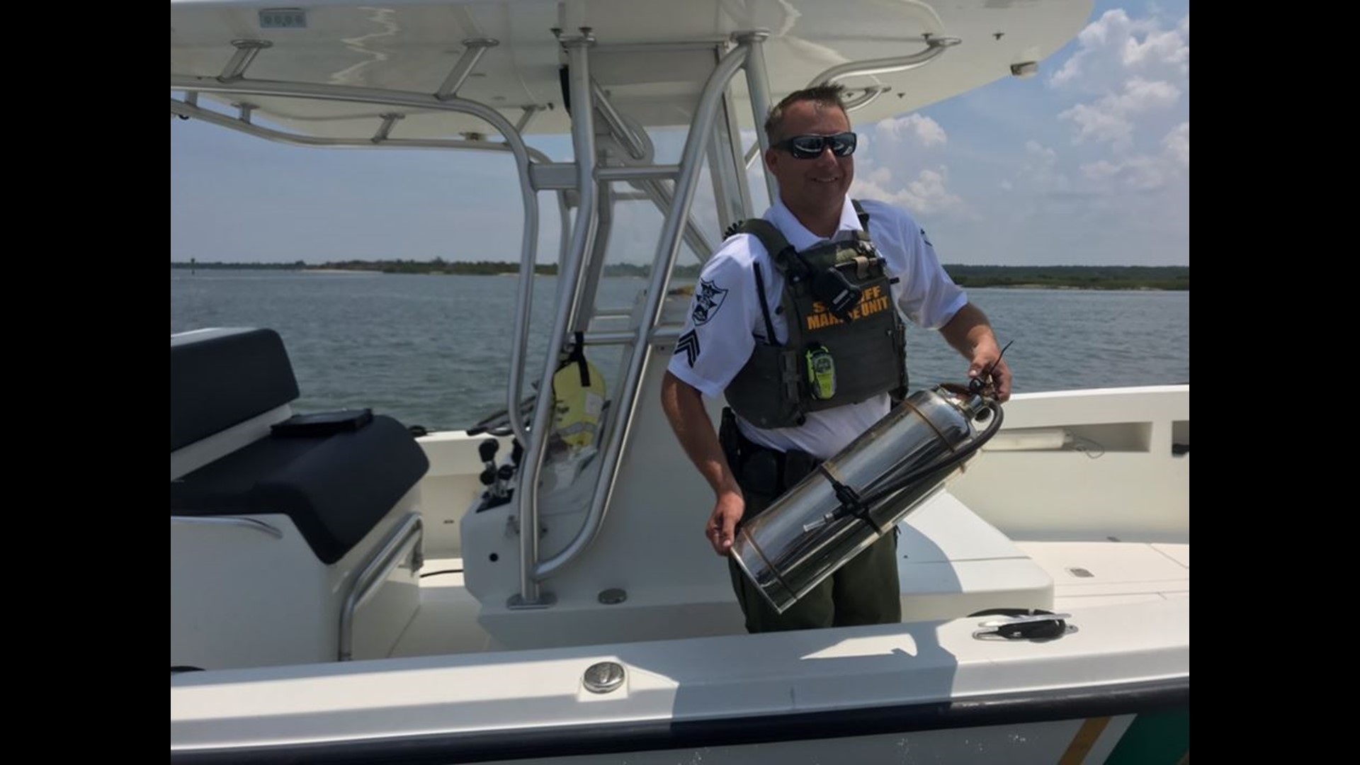 PHOTOS: Boat catches fire in Intracoastal Waterway, Matanzas Inlet in ...