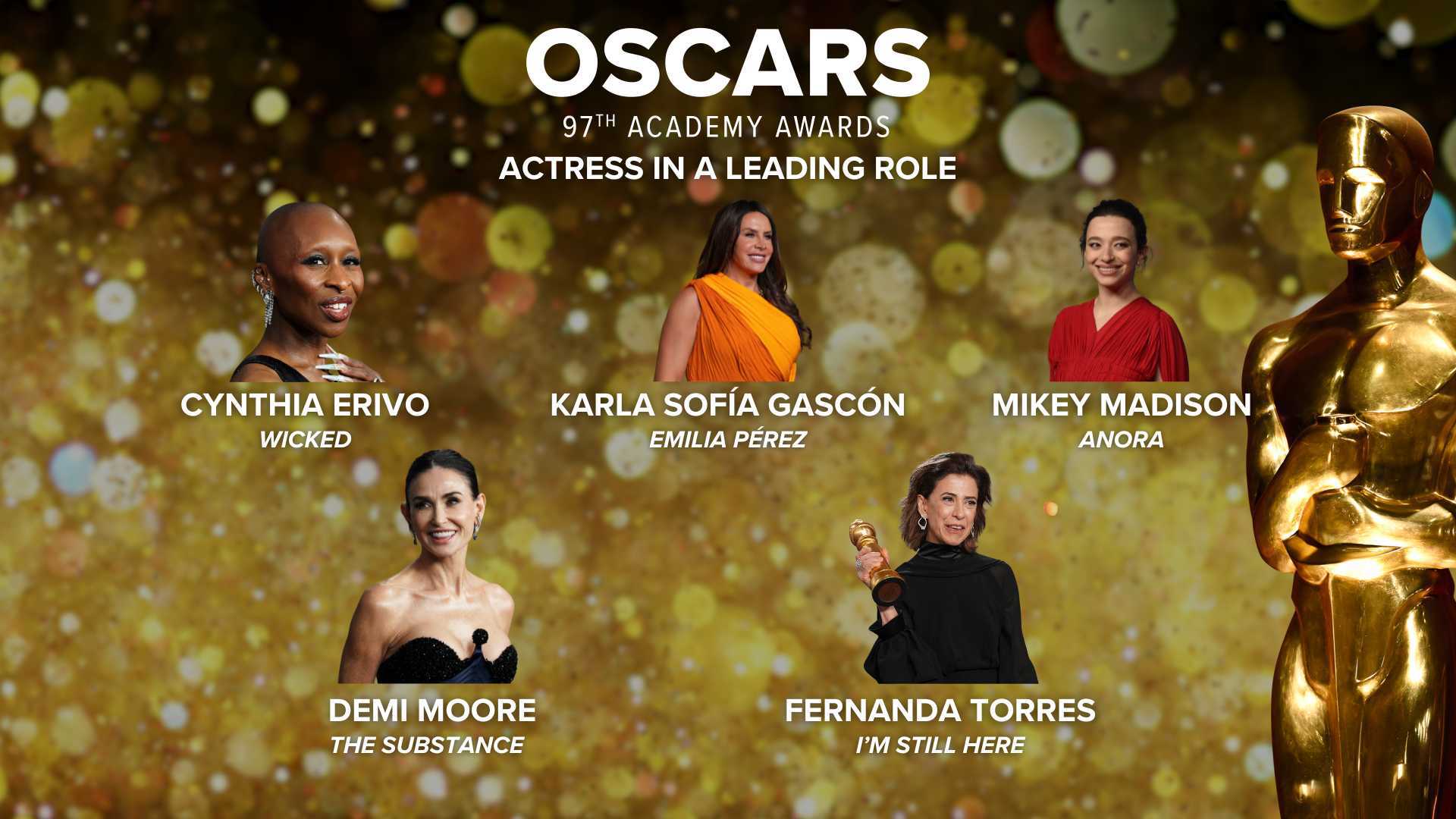 2025 Oscars: Making our picks for lead actress and supporting actress at 97th Academy Awards ...