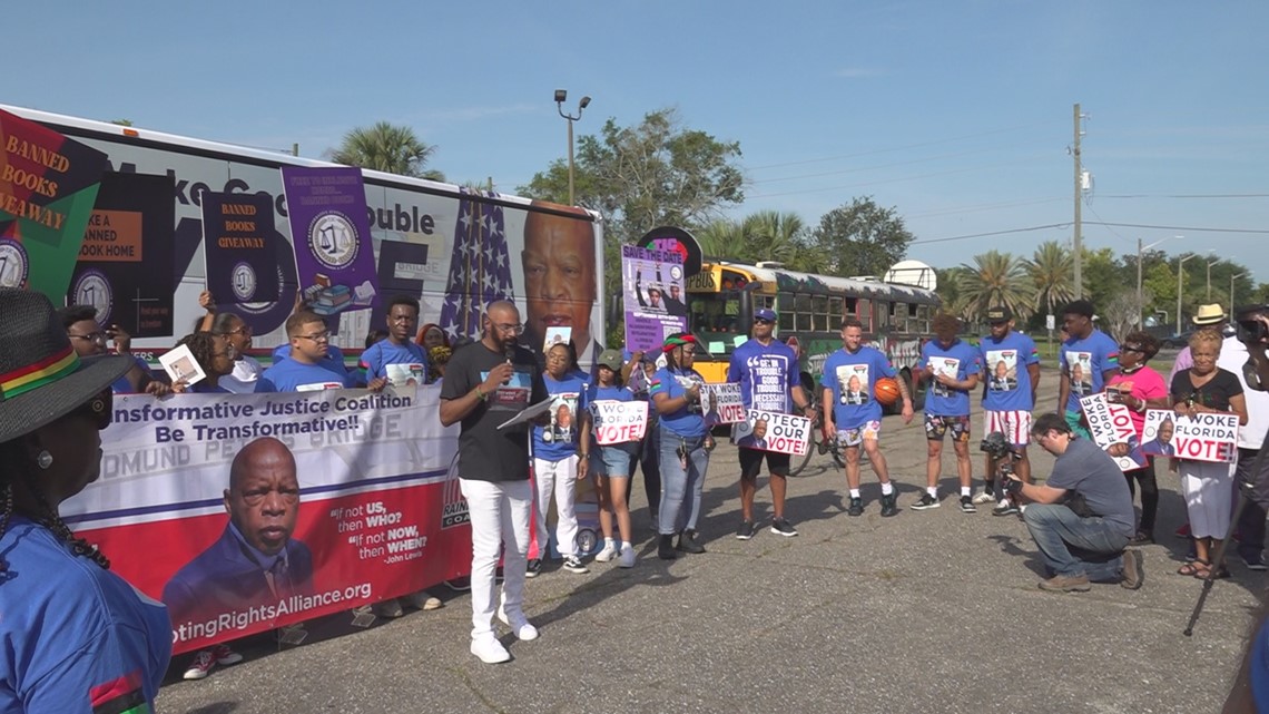 Why is Rolling Bus Protest touring Florida? | firstcoastnews.com