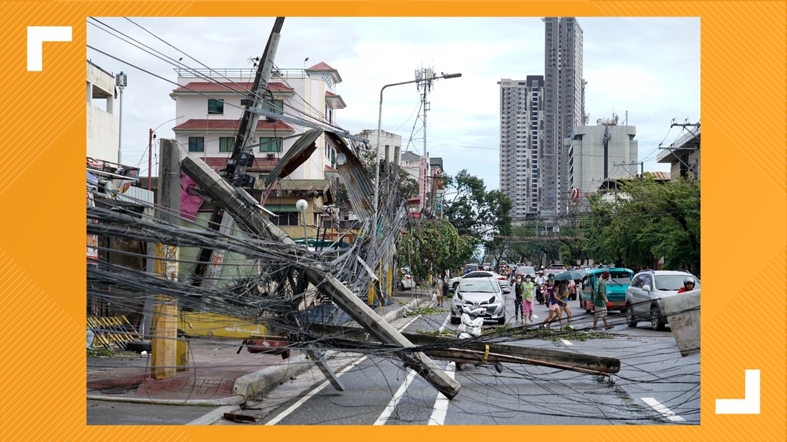 Super Typhoon Rai slams into the Philippines, rescue operations ...