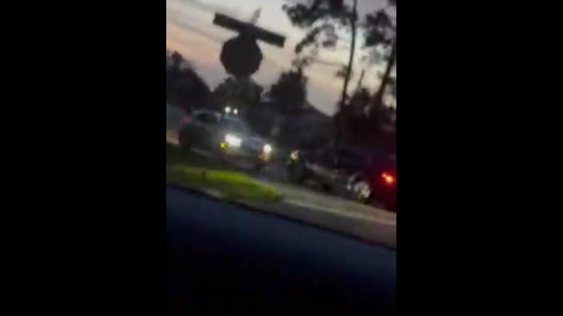 Witness records SUV chasing teen on e-bike | firstcoastnews.com
