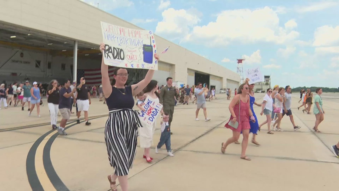 'Mission filled with purpose': NAS Jacksonville-based squadron returns ...
