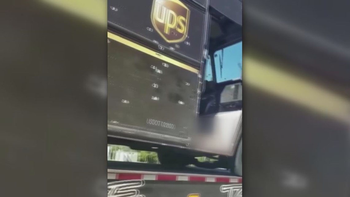 Bloodied, bullet-ridden UPS truck involved in shootout transported for ...