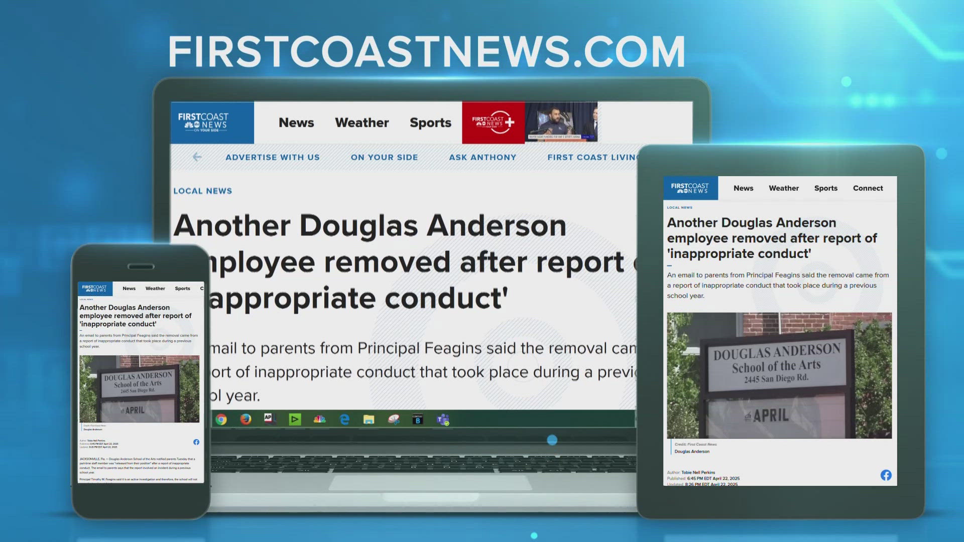 Douglas Anderson staff member dismissed amid investigation | firstcoastnews.com