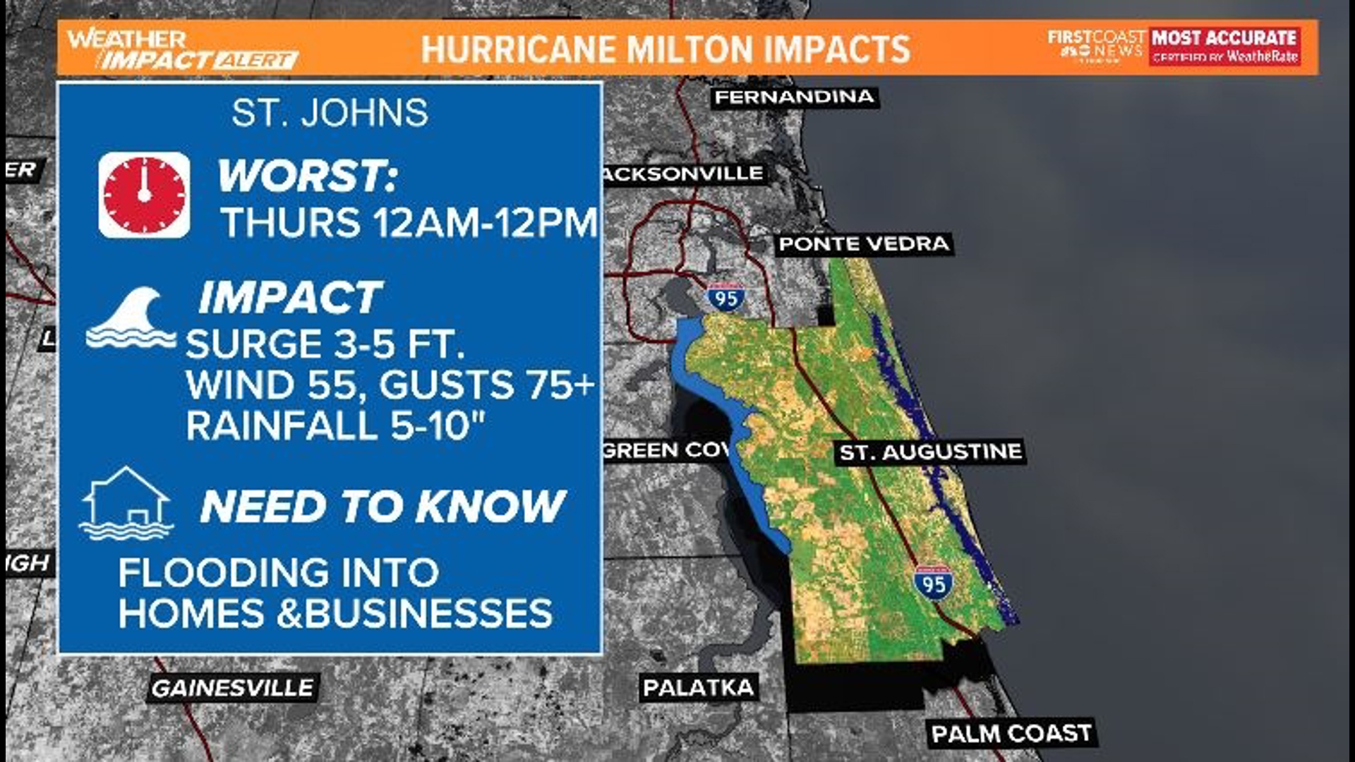 Hurricane Milton impacts in my county | firstcoastnews.com
