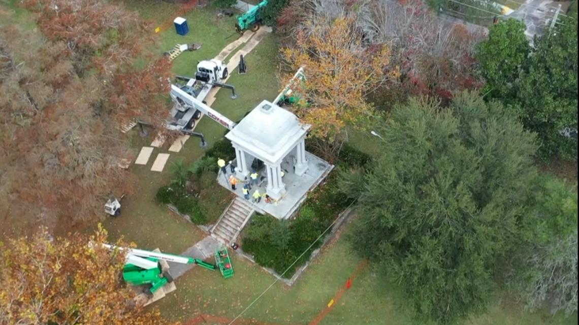 City council divided over removal of confederate monument in ...
