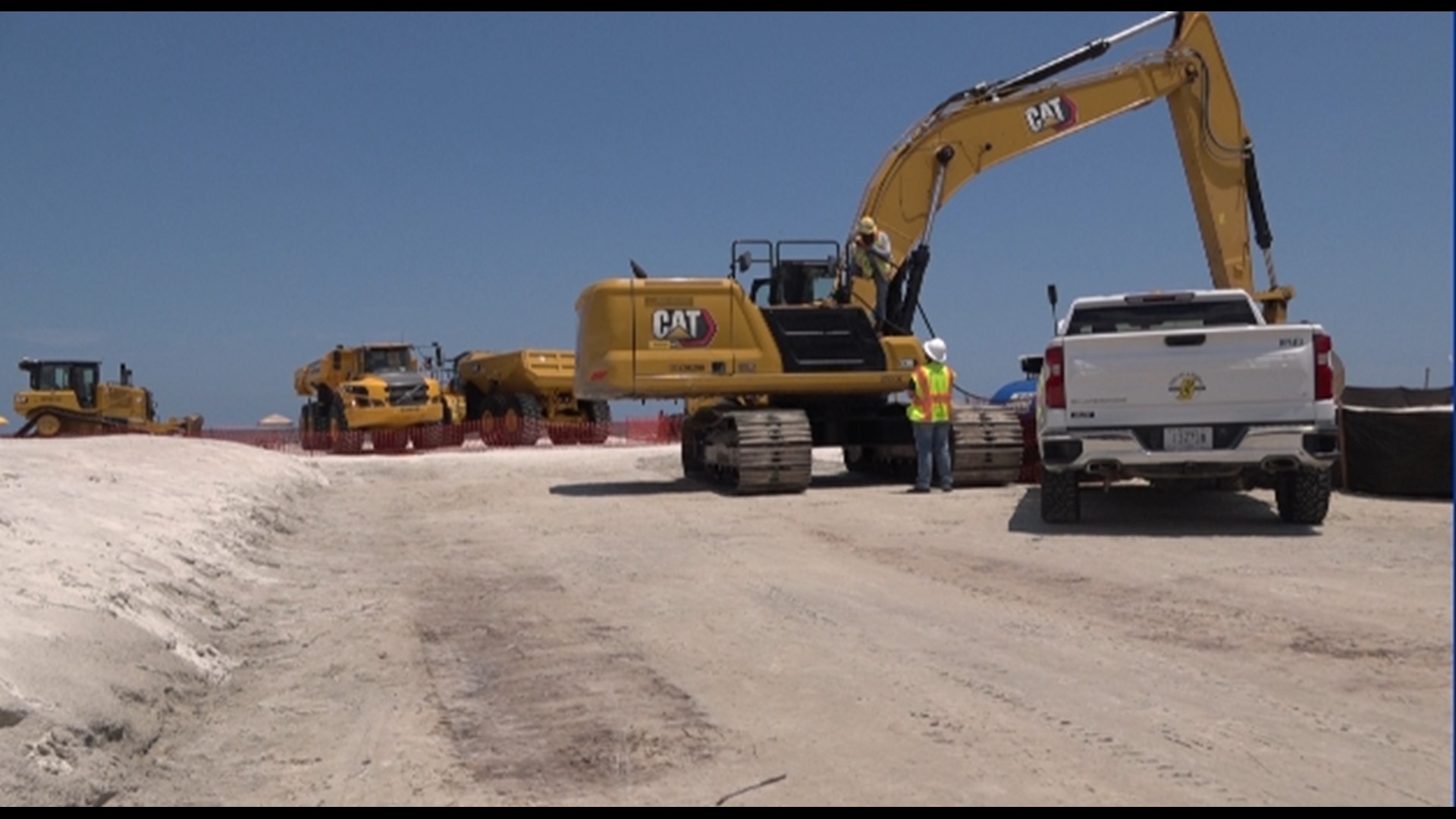 Protecting sea turtle nests during expansive dune enhancement projects ...