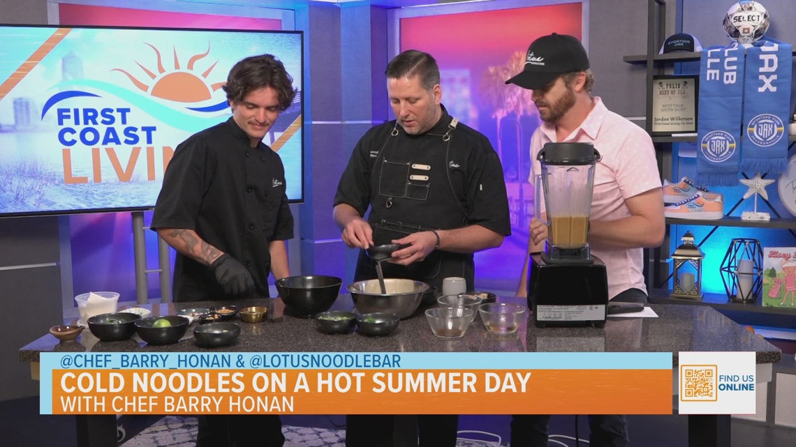 Cold Noodles on a Hot Summer Day with Chef Barry Honan | firstcoastnews.com