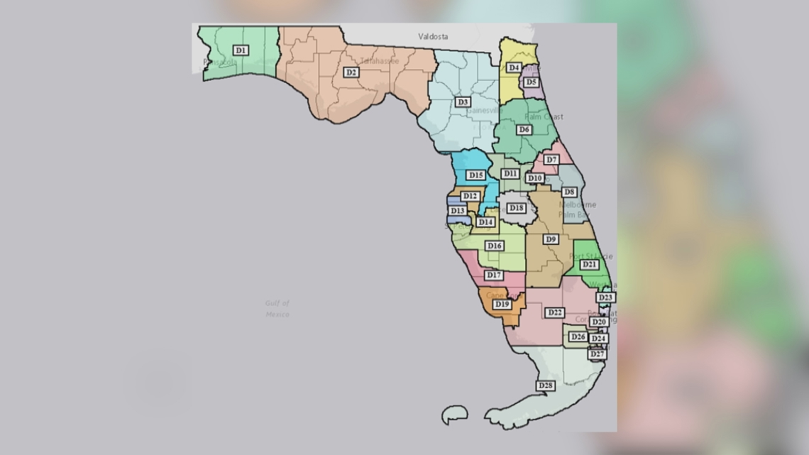 Northeast Florida congressional districts remain relatively unchanged ...