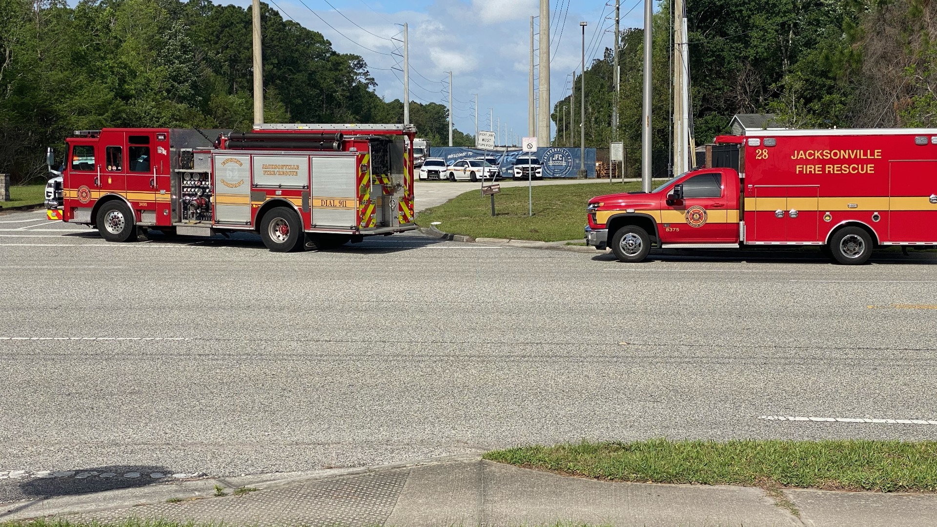 Heavy police presence near Patton Park | firstcoastnews.com