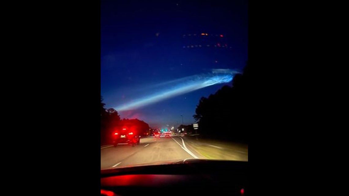Photos: Distinct noctilucent clouds captured on camera after SpaceX ...