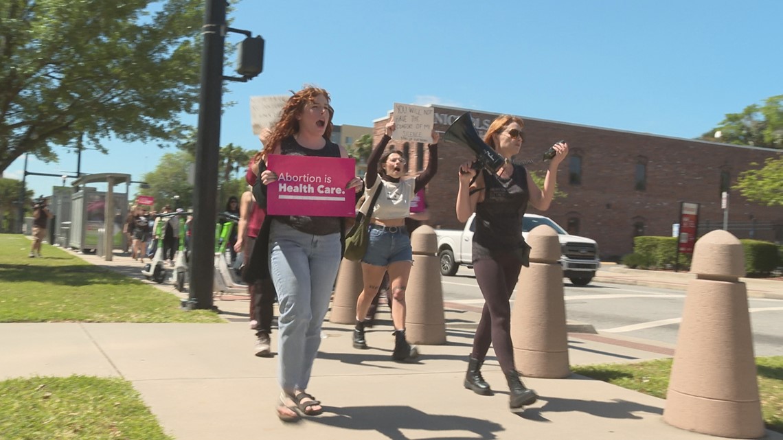 Dozens rally for abortion access ahead of November amendment vote ...