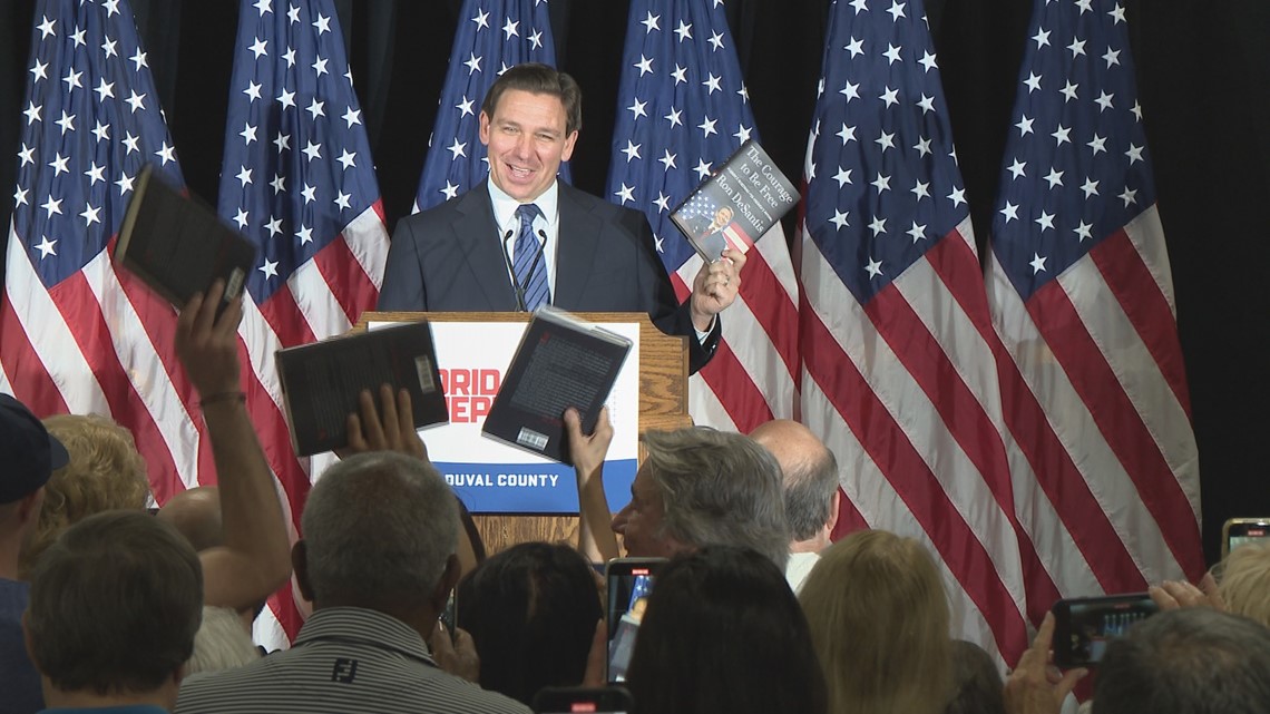 DeSantis promotes new book on "Florida Blueprint" tour | firstcoastnews.com