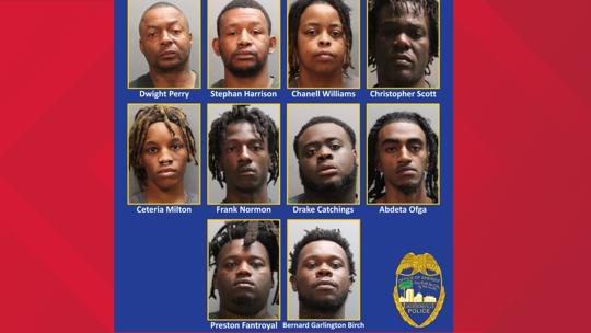 Jacksonville motel drug bust arrests 10, finds haul of marijuana and ...