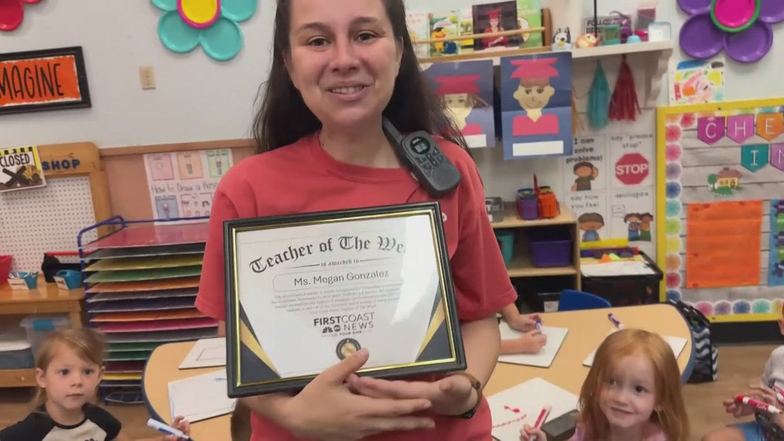 Teacher of the Week: Mrs. Megan Gonzalez | firstcoastnews.com