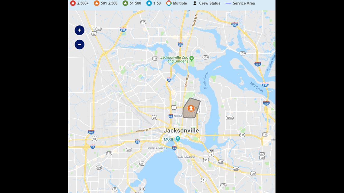 Power restored for hundreds in Springfield | firstcoastnews.com