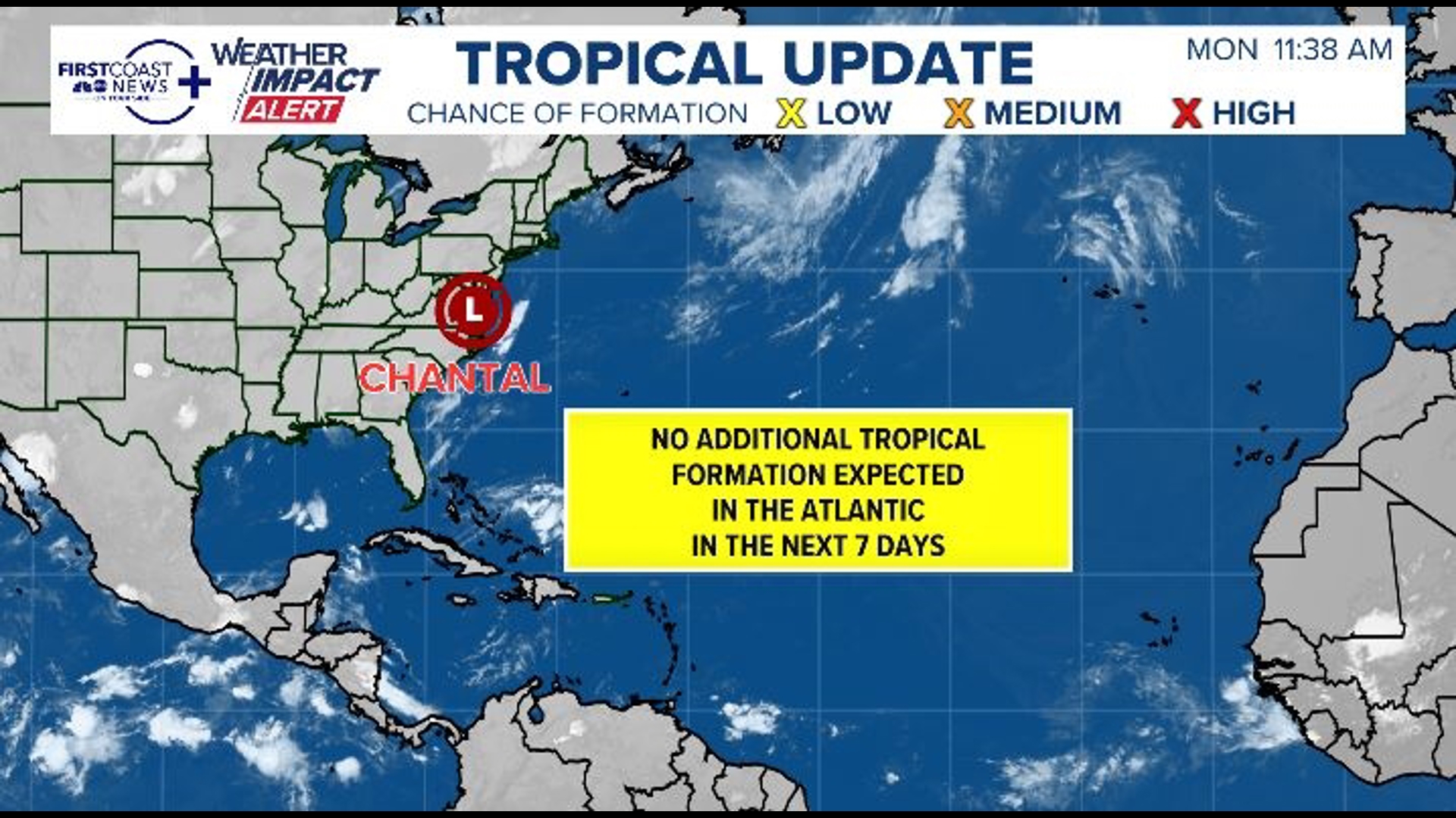 Tropical Storm Chantal expected to form off Florida coast ...