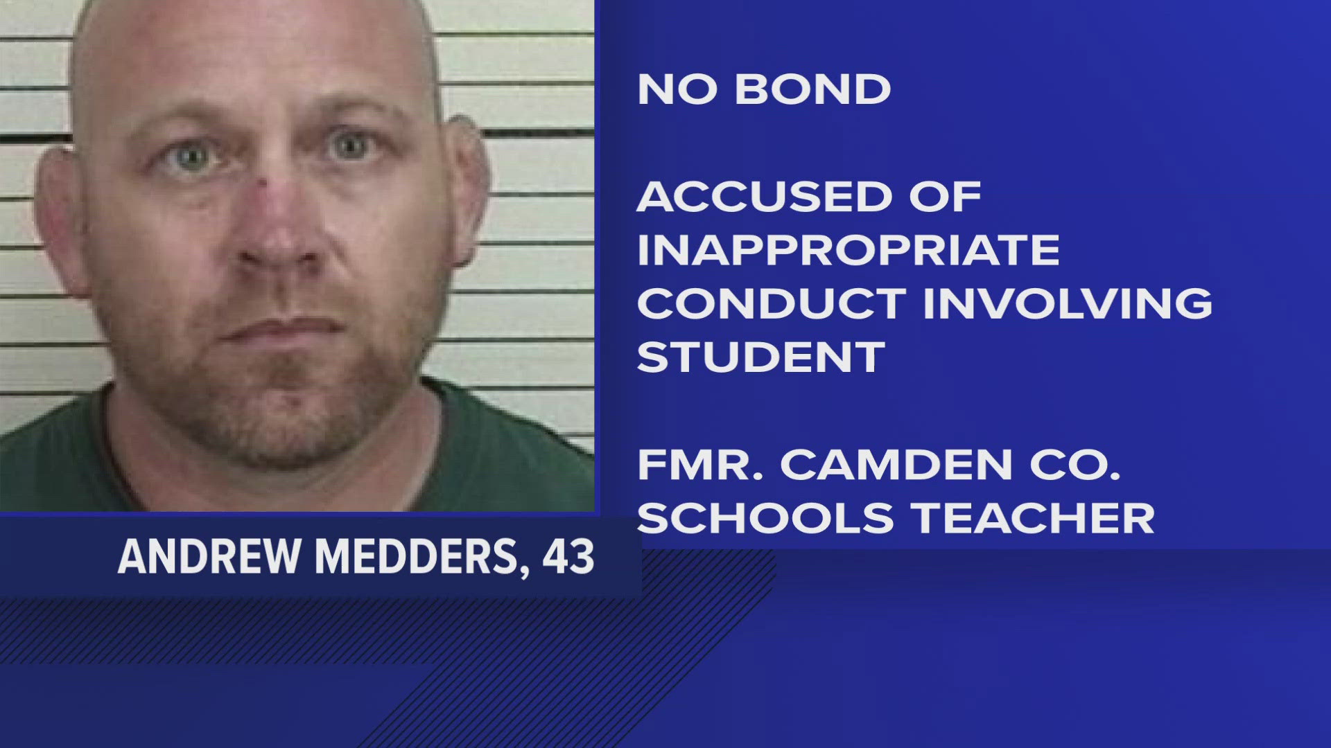 Camden County teacher arrested for conduct with a student ...
