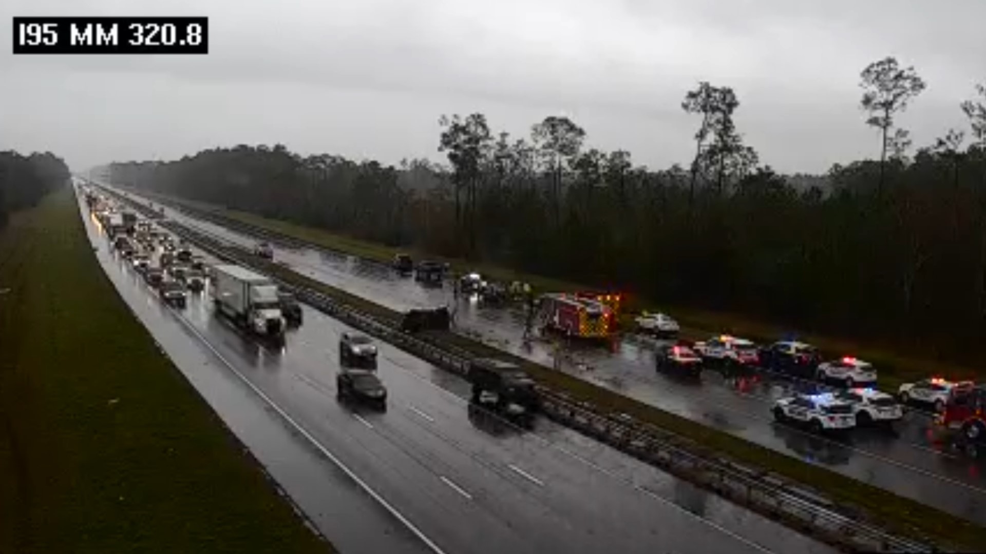 Why is there traffic on I-95 near IGP in St. Johns County Friday ...