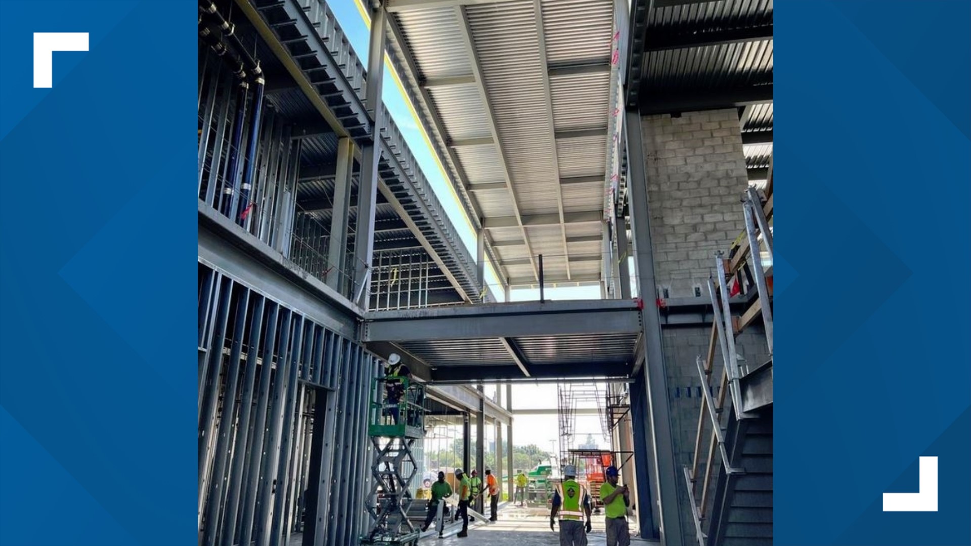 Miller Electric Center new construction progress | firstcoastnews.com