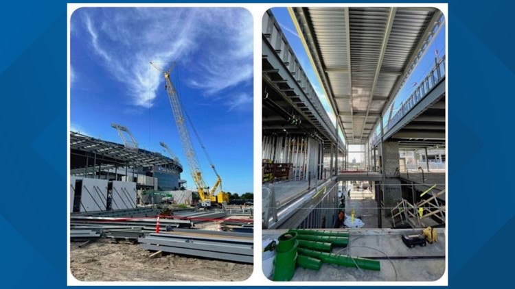 Miller Electric Center new construction progress | firstcoastnews.com