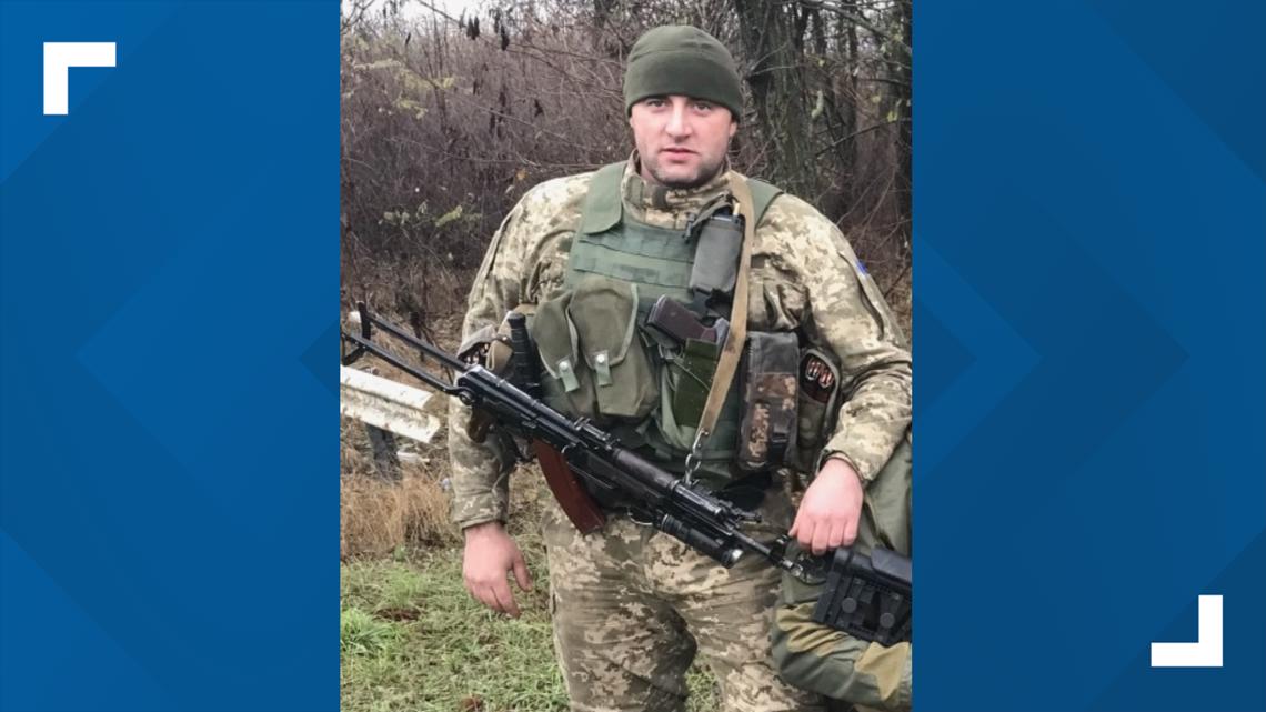 Ukrainian soldier recovering in US talks about people's plight ...