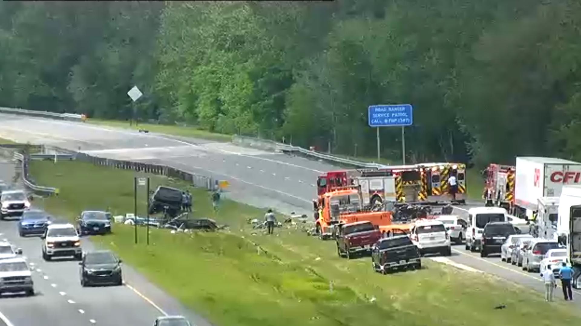 Traffic Alert: All westbound lanes of I-10 at US 301 closed due to ...