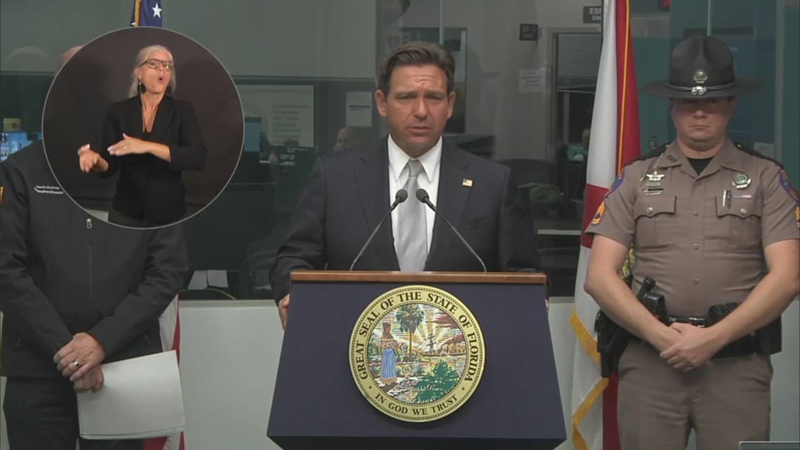 DeSantis declares state of emergency for 54 Florida counties ahead of ...