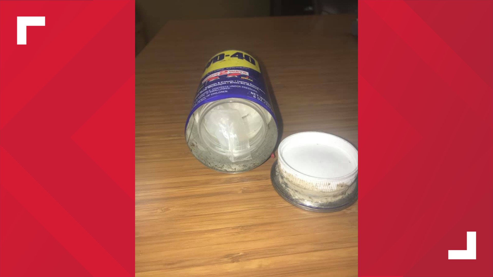 Meth, ecstasy found hidden in WD-40 can during traffic stop in FL ...