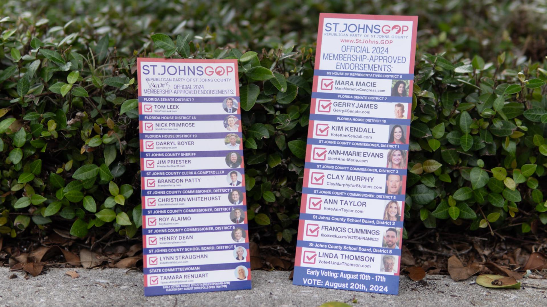 St. Johns GOP confused by 'fraudulent' voter guides sent in mail ...