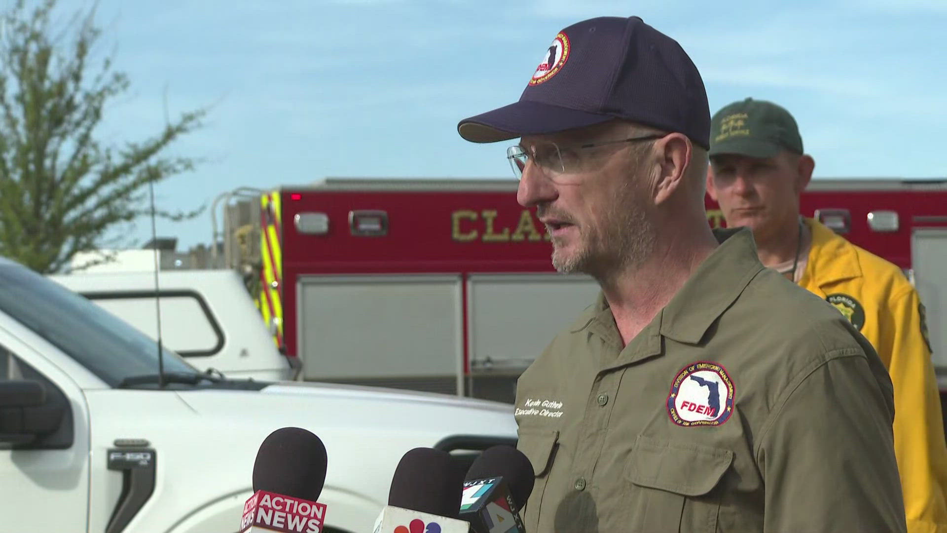 Press Conference | Fire burns around 3000 acres in Clay and Putnam ...