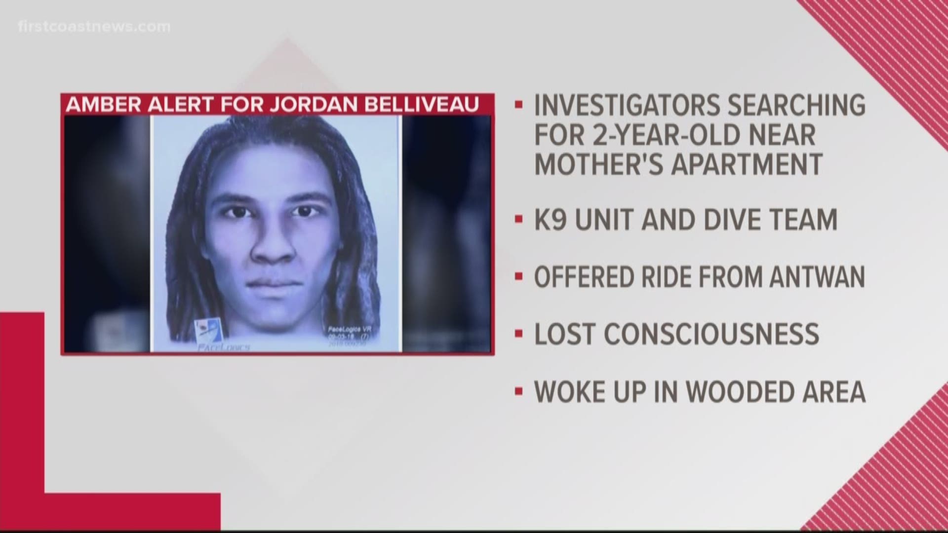 Largo police release sketch of suspect involved in the Amber Alert of 2 ...